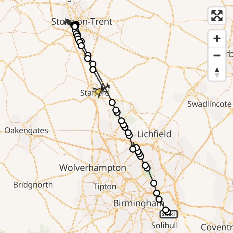 Police Helicopter to Stafford, Dyson Way | 17 April 2026 12:39 ...