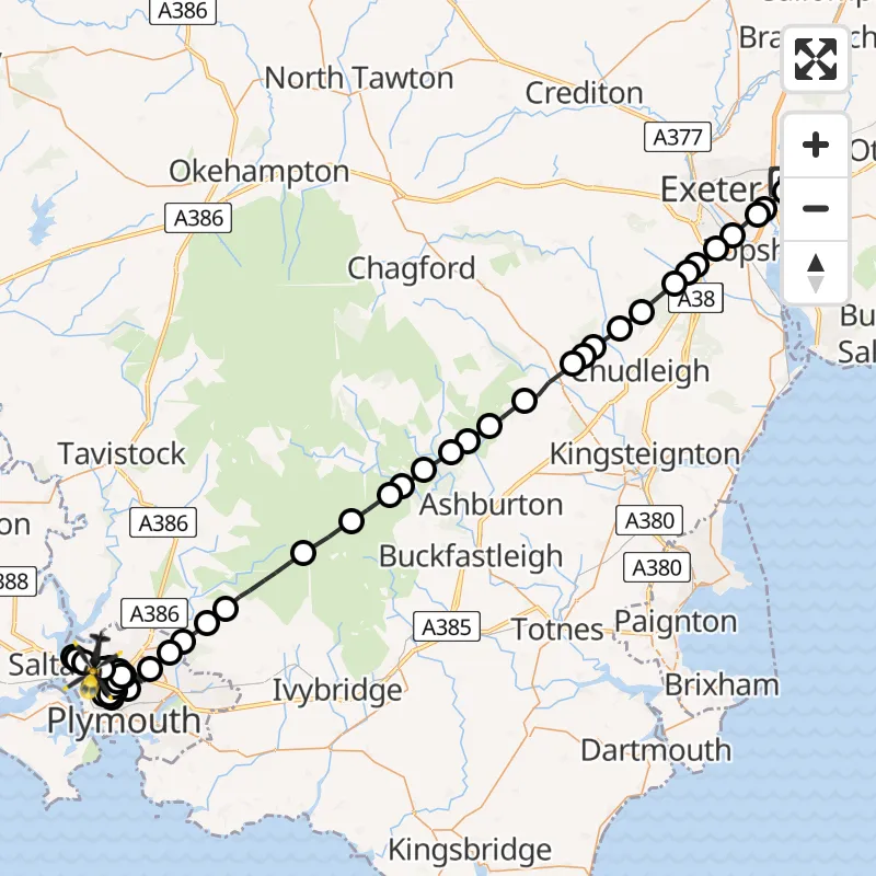 Police Helicopter to Kings Tamerton, Cayley Way | 20 April 2026 23:25 ...