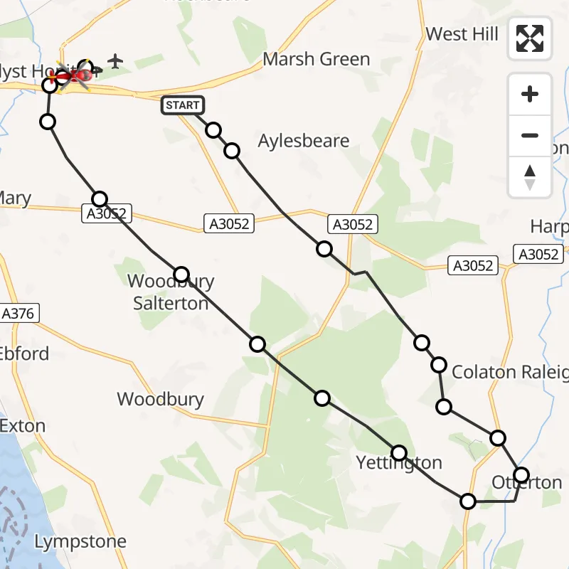 Air Ambulance Helicopter to Exeter International Airport | 24 April ...