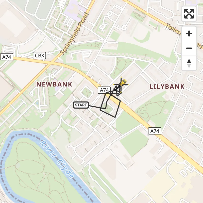 Police Helicopter to Glasgow, Macduff Street | 10 May 2026 10:42 ...
