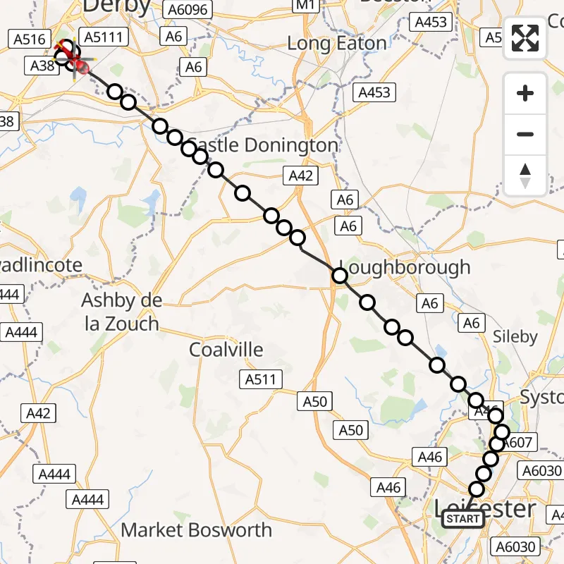 Air Ambulance Helicopter on its way from Westcotes | 10 May 2026 12:06 ...