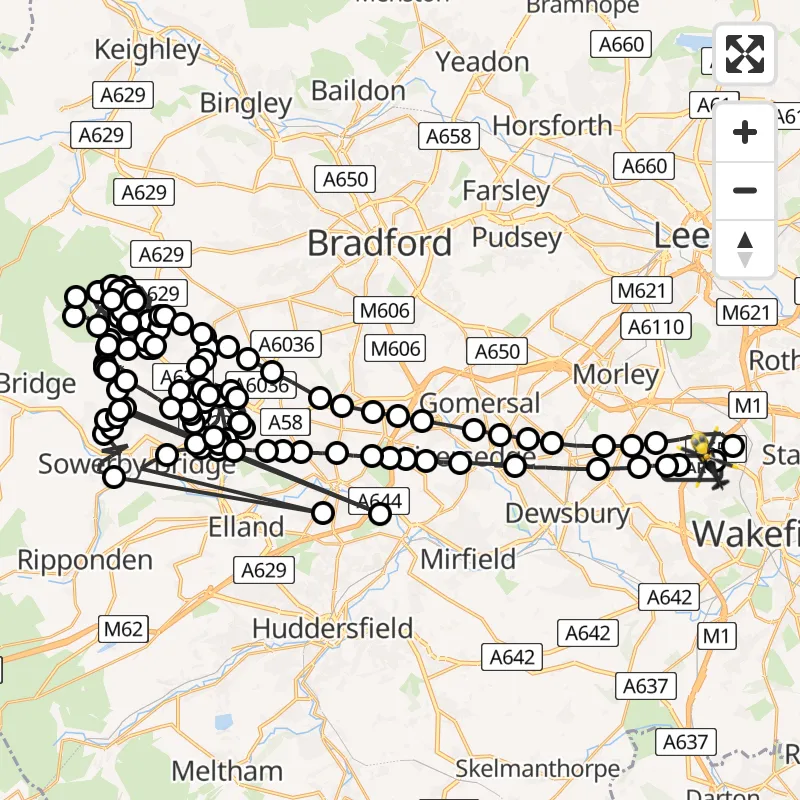 Police Helicopter on its way from East Ardsley | 11 May 2026 0:36 ...