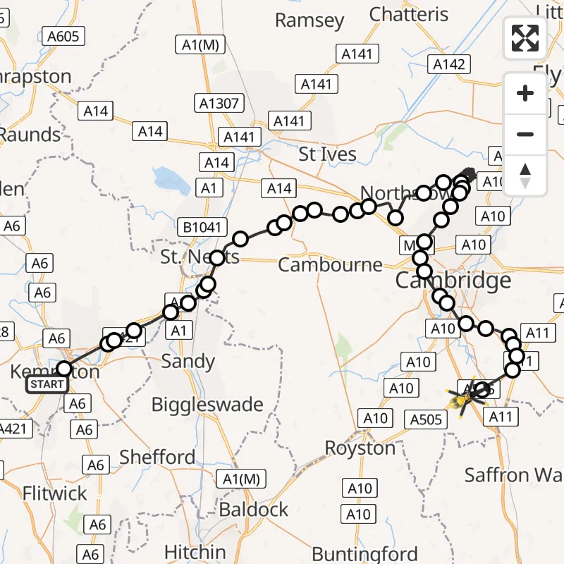 Police Helicopter to Whittlesford, Hunts Road | 16 May 2026 11:21 ...