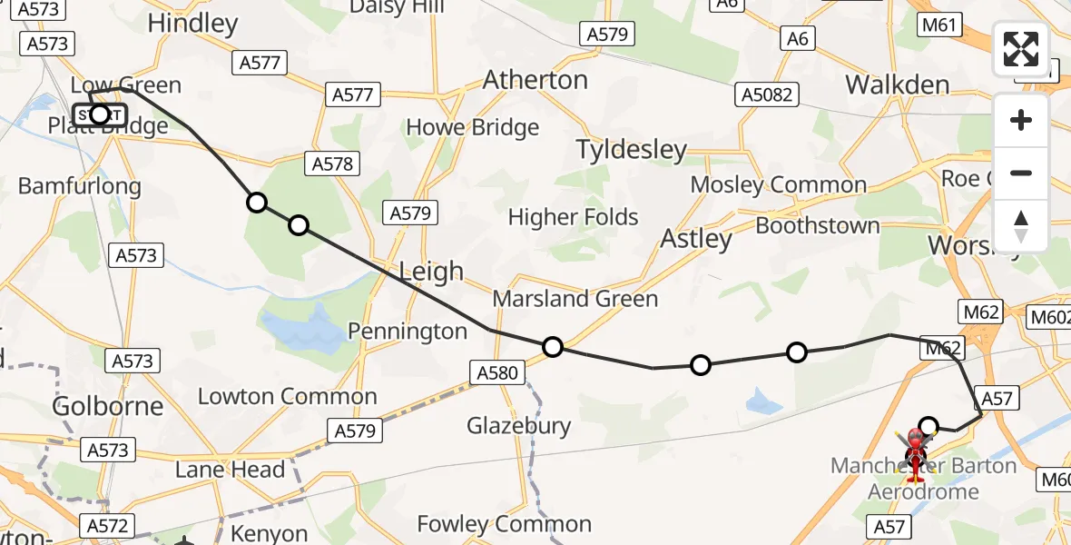 Air Ambulance Helicopter on its way from Wigan | 26 May 2026 19:42 ...
