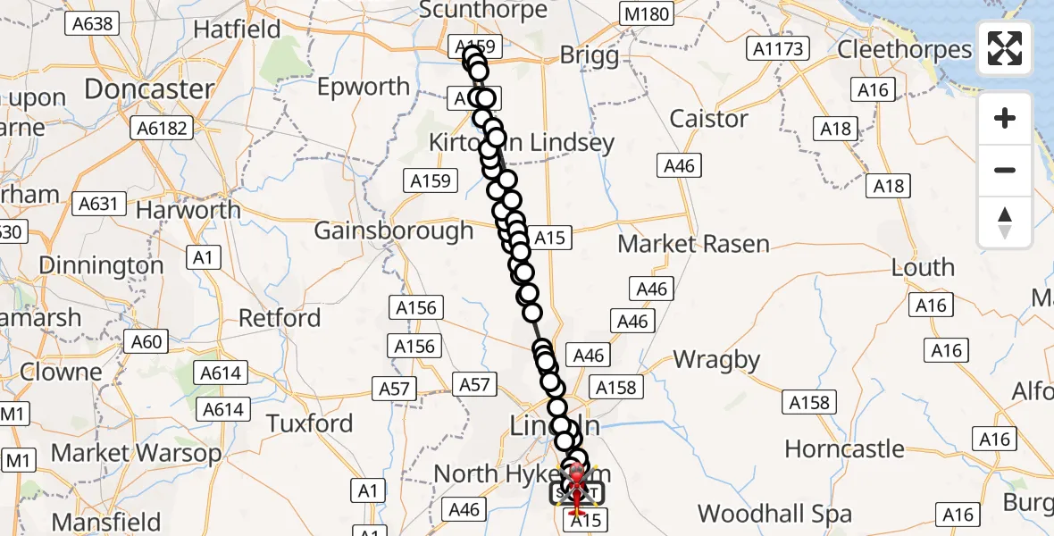 Air Ambulance Helicopter on its way from RAF Waddington | 26 May 2026 ...