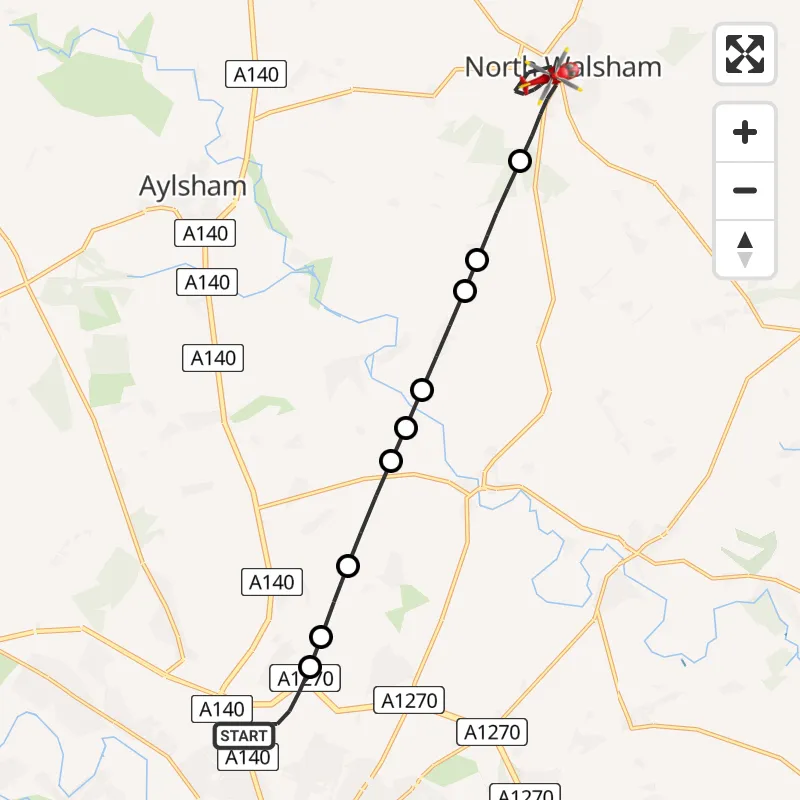 Air Ambulance Helicopter on its way from Norwich Airport | 26 May 2026 ...
