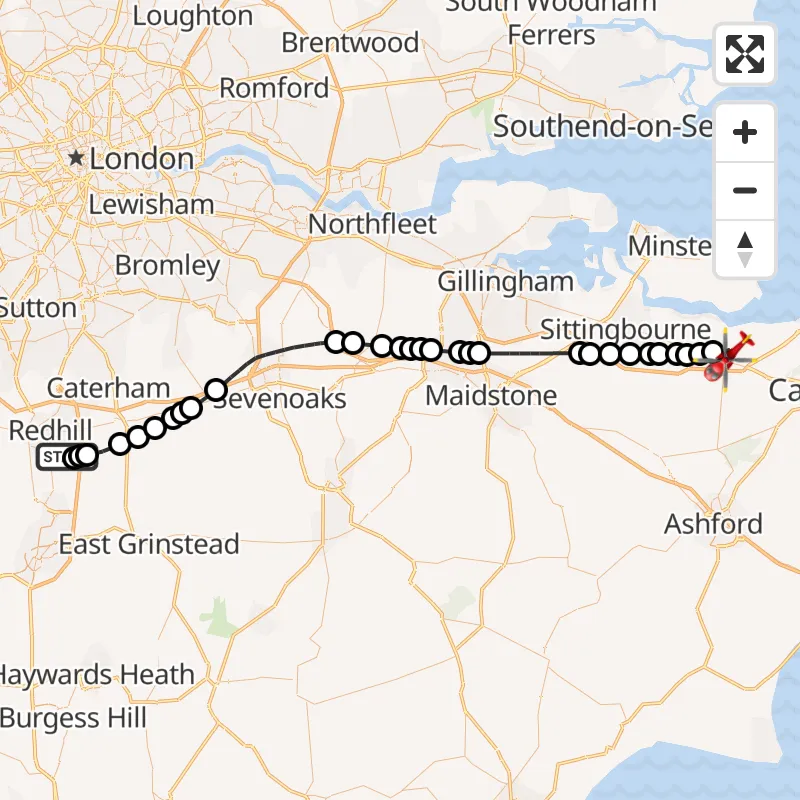 Air Ambulance Helicopter on its way from Redhill Aerodrome | 26 May ...