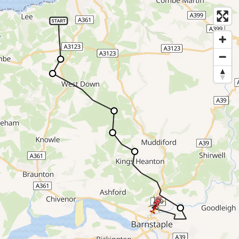 Air Ambulance Helicopter on its way from Ilfracombe | 26 May 2026 20:18 ...