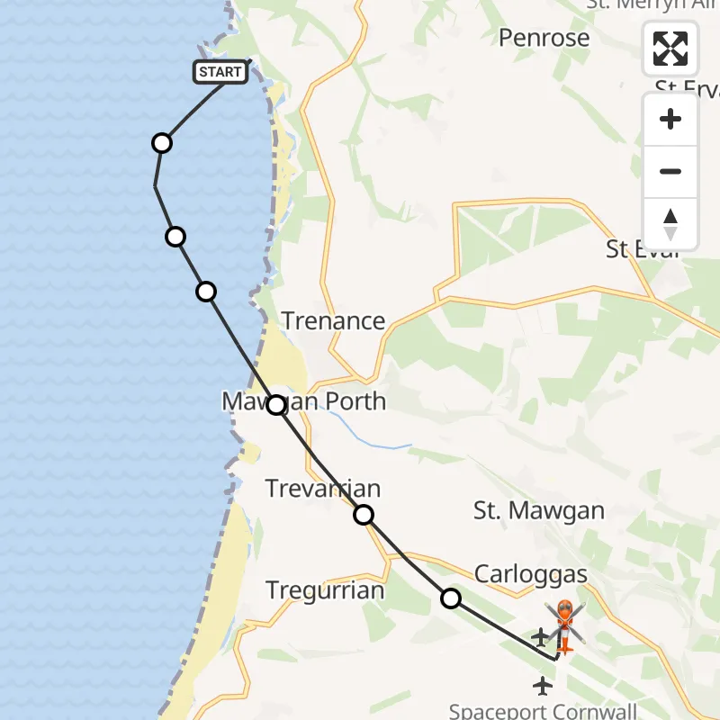 Coastguard Helicopter on its way from St. Eval | 26 May 2026 20:23 ...