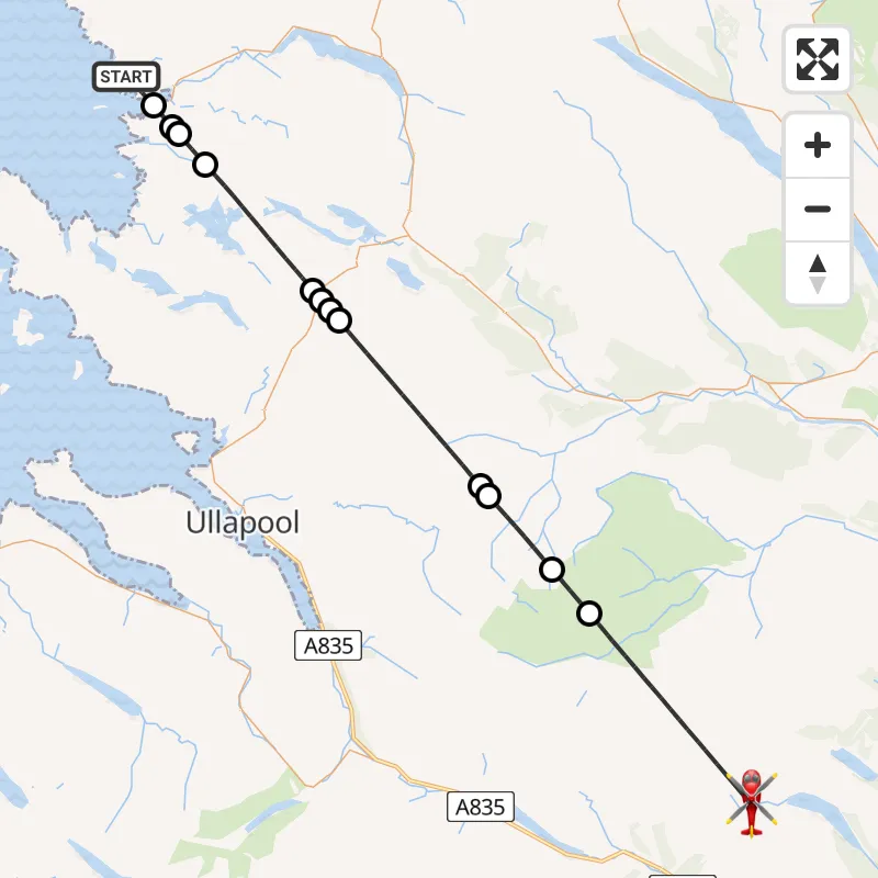 Air Ambulance Helicopter on its way from Achmelvich | 26 May 2026 23:20 ...