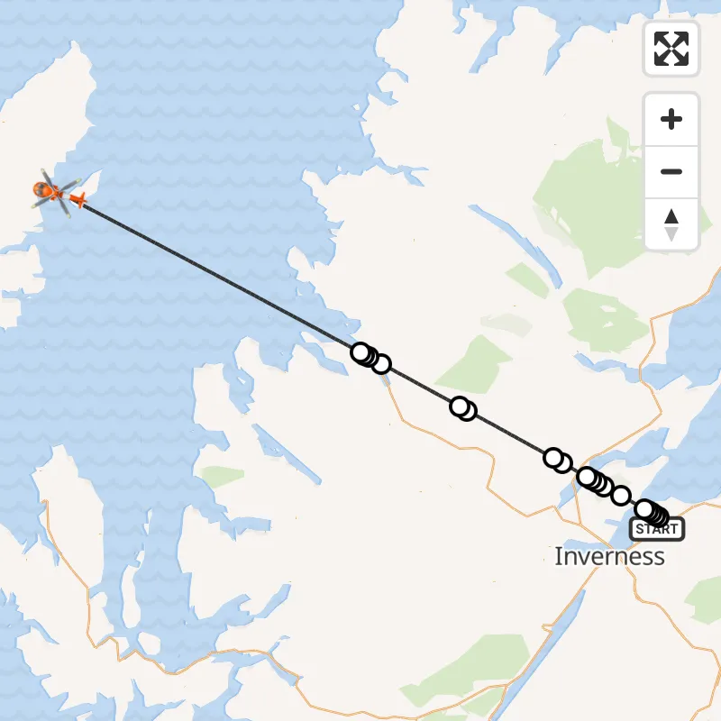 Coastguard Helicopter on its way from Inverness Airport | 26 May 2026 ...