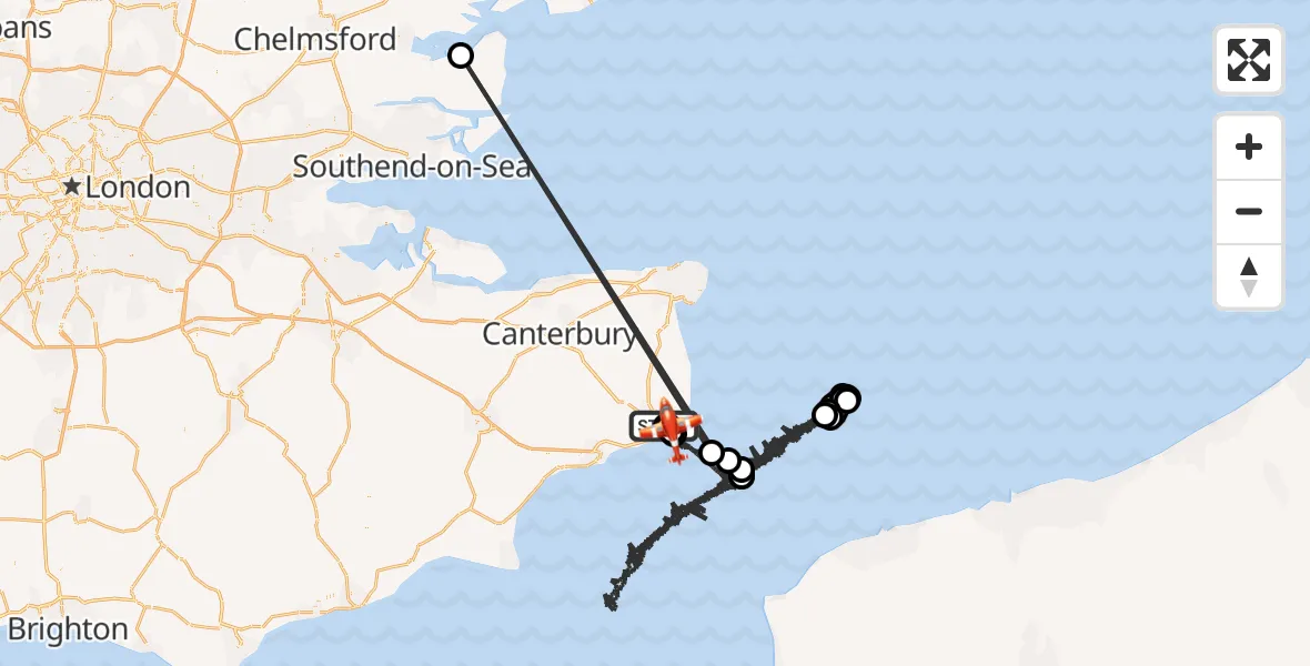 Coastguard Drone on its way from Dover | 27 May 2026 2:57 | RescueRadar ...