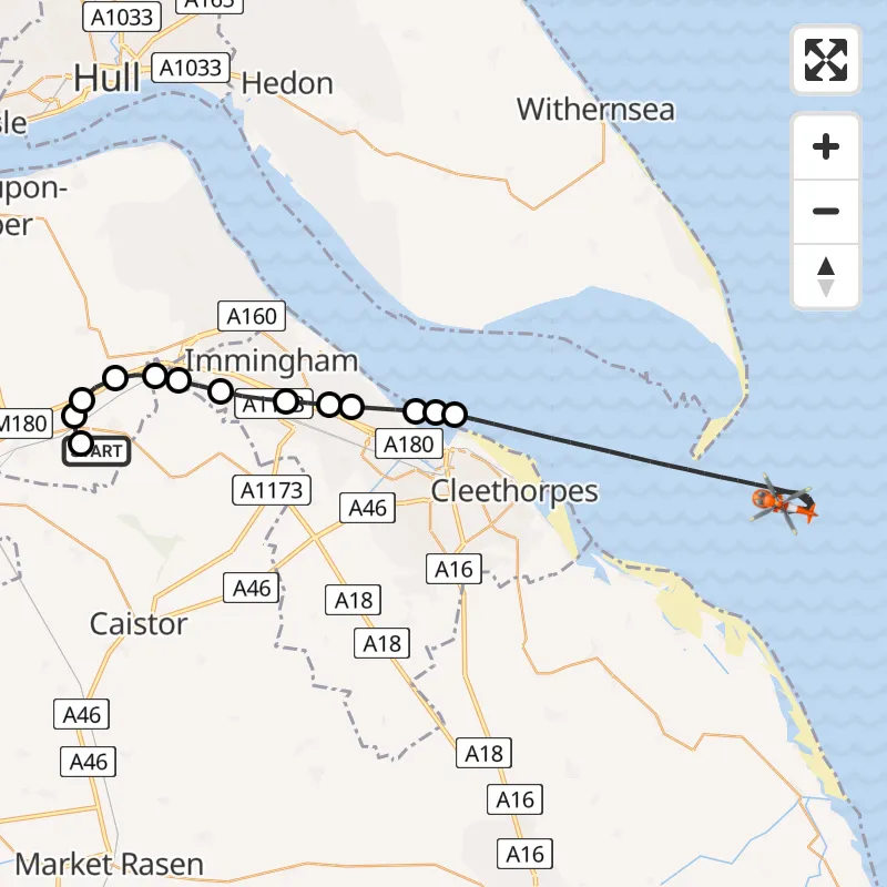 Coastguard Helicopter on its way from Humberside Airport | 31 May 2026 ...