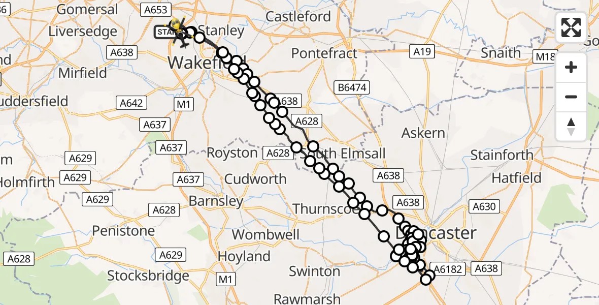 Police Helicopter on its way from East Ardsley | 31 May 2026 10:29 ...