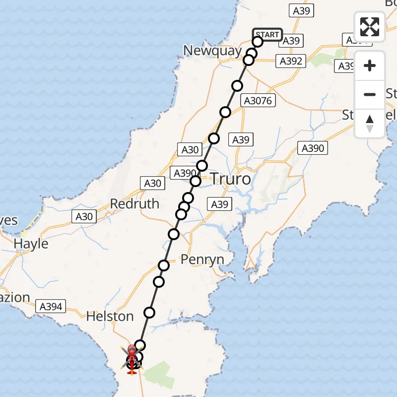 Air Ambulance Helicopter on its way from Cornwall Airport Newquay | 31 ...