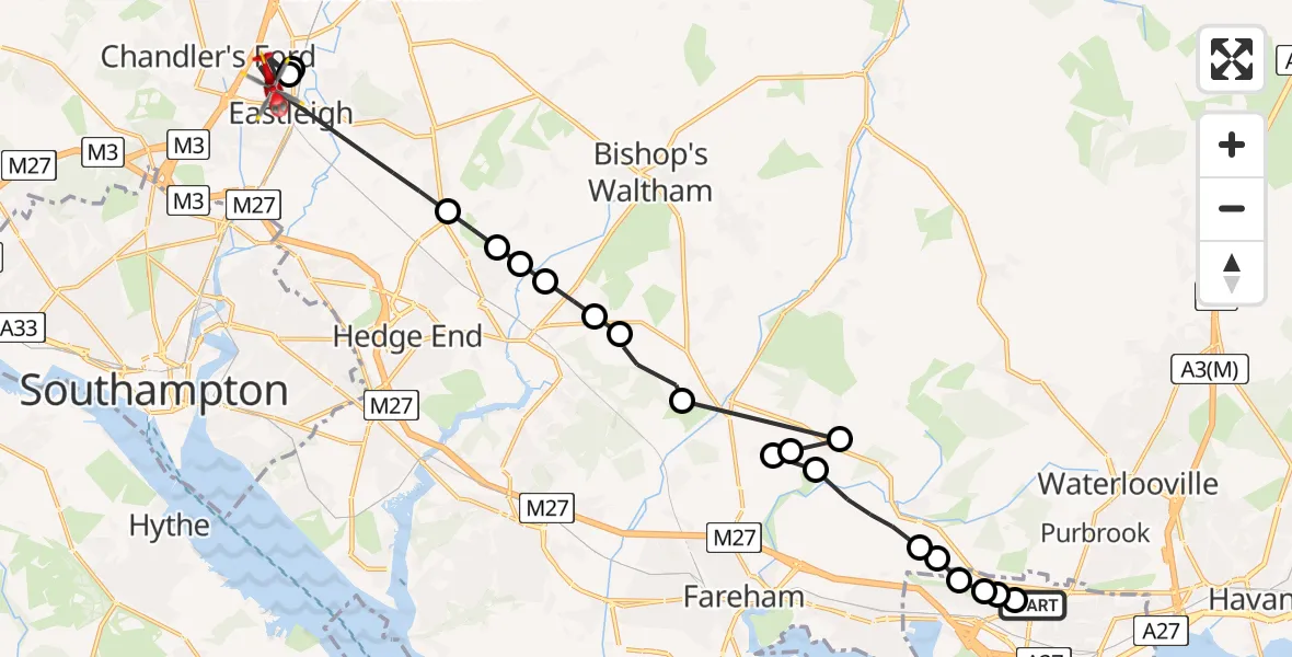 Air Ambulance Helicopter on its way from Queen Alexandra Hospital | 31 ...