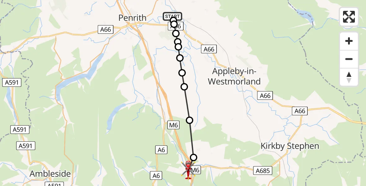 Air Ambulance Helicopter on its way from Brougham | 31 May 2026 16:59 ...