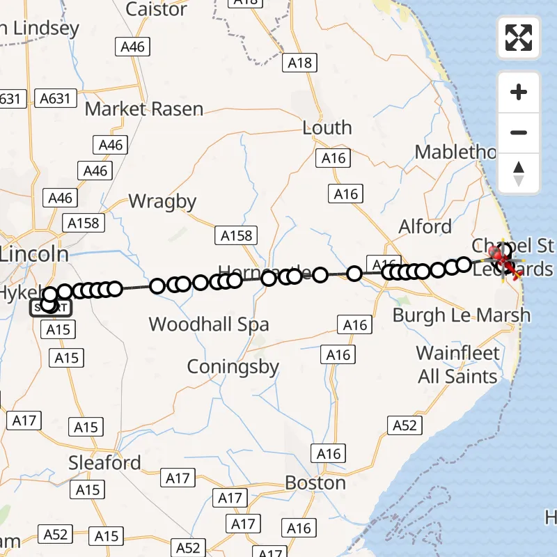 Air Ambulance Helicopter on its way from RAF Waddington | 31 May 2026 ...