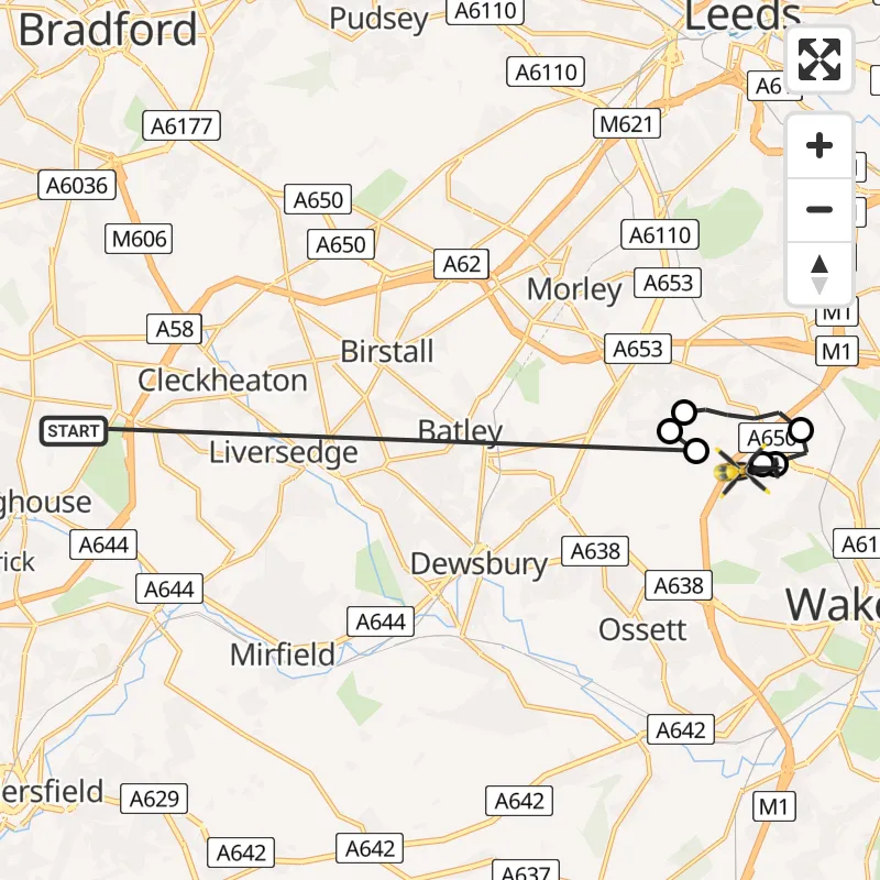 Police Helicopter on its way from Bailiff Bridge | 31 May 2026 23:17 ...