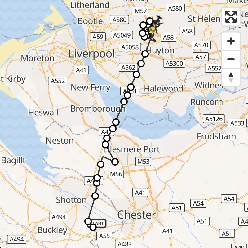 Police Helicopter on its way from Hawarden Airport | 1 June 2026 17:37 ...