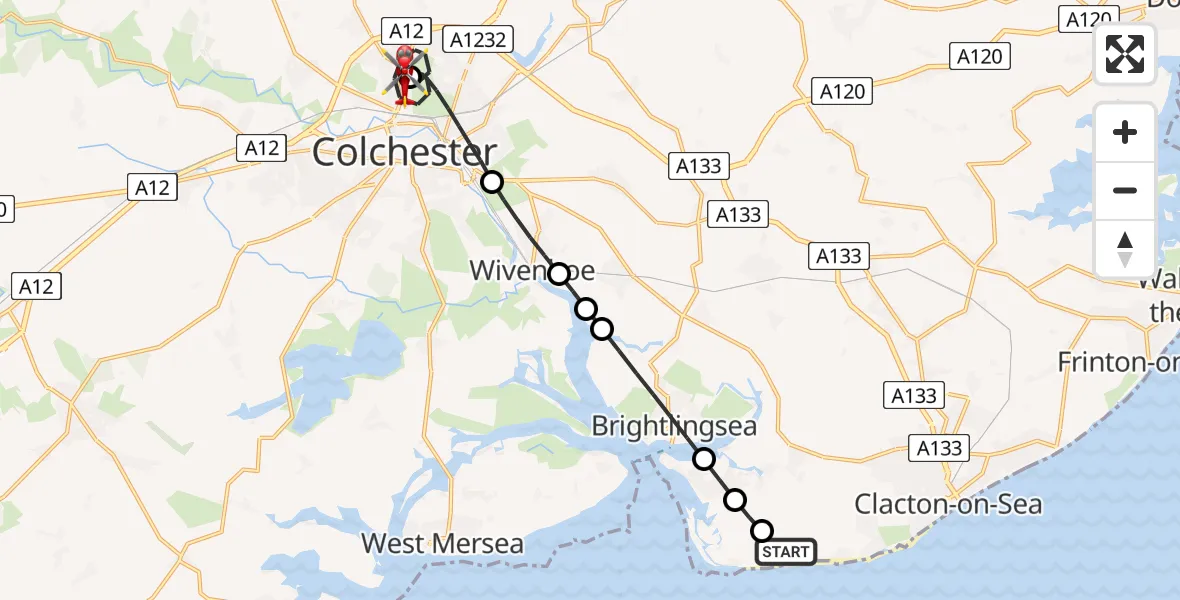 Air Ambulance Helicopter on its way from Tendring | 7 June 2026 9:09 ...