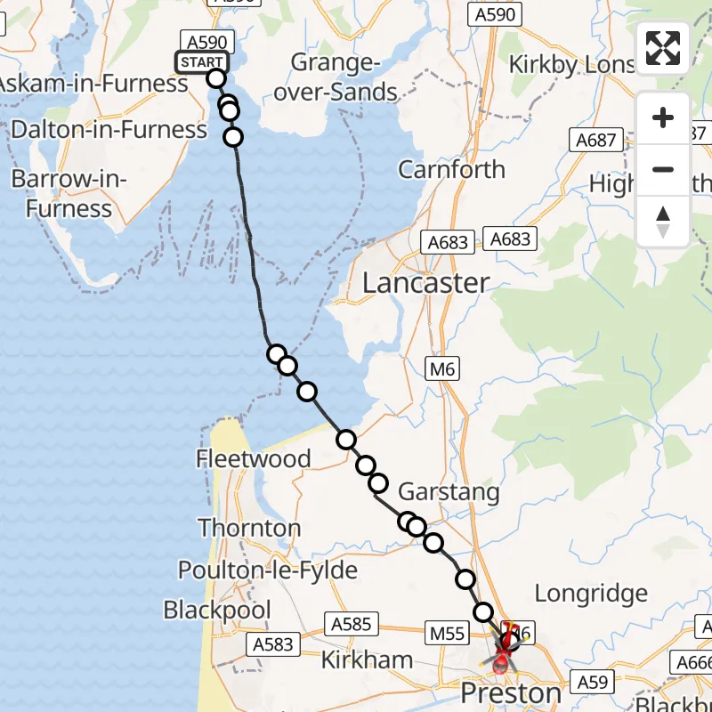 Air Ambulance Helicopter on its way from Ulverston | 7 June 2026 9:32 ...