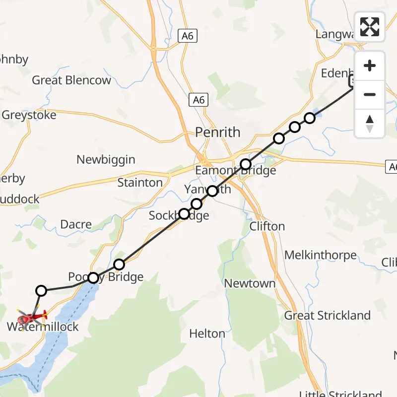 Air Ambulance Helicopter on its way from Edenhall | 7 June 2026 10:50 ...