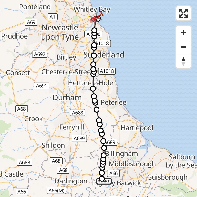 Air Ambulance Helicopter on its way from Egglescliffe | 7 June 2026 11: ...