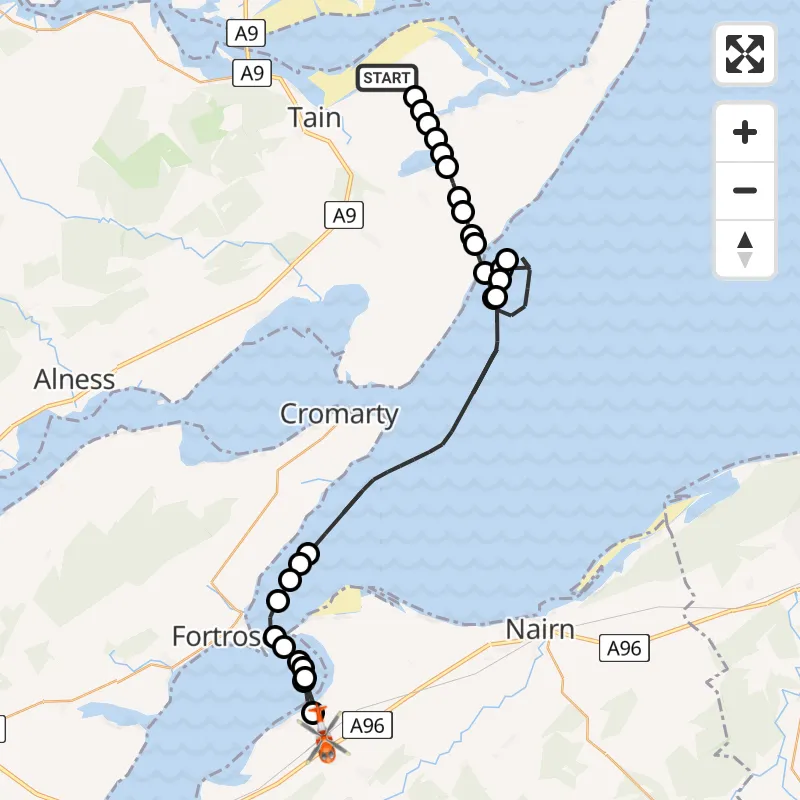 Coastguard Helicopter on its way from Dornoch | 7 June 2026 11:39 ...