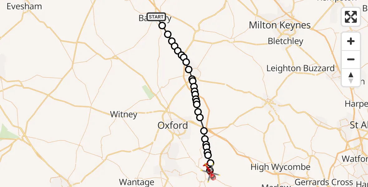 Air Ambulance Helicopter on its way from Banbury | 7 June 2026 12:57 ...