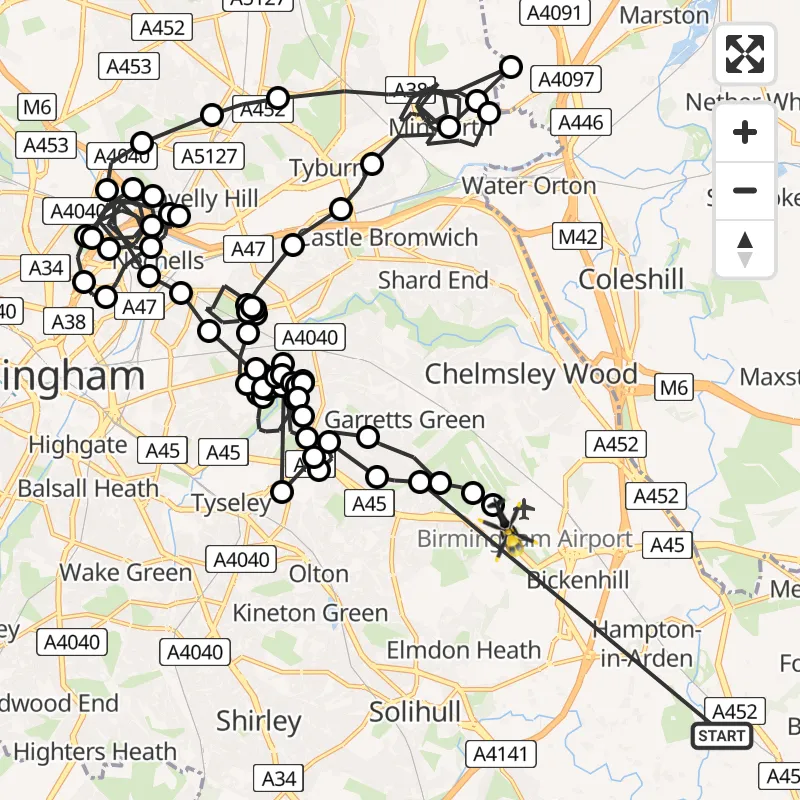Police Helicopter to Birmingham Airport | 7 June 2026 13:09 ...