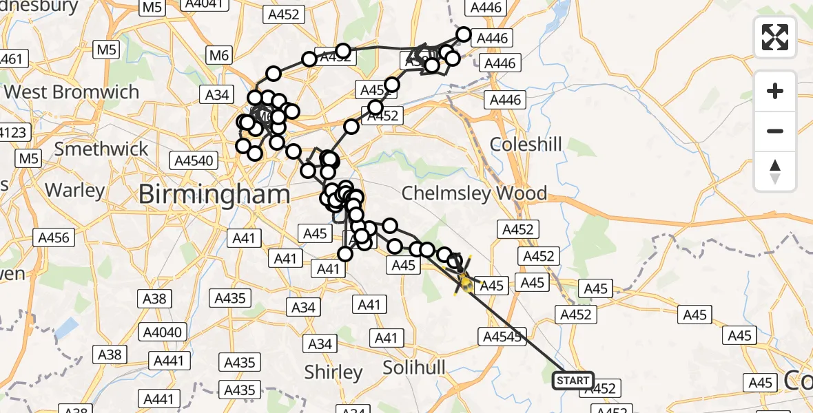 Police Helicopter to Birmingham Airport | 7 June 2026 13:09 ...