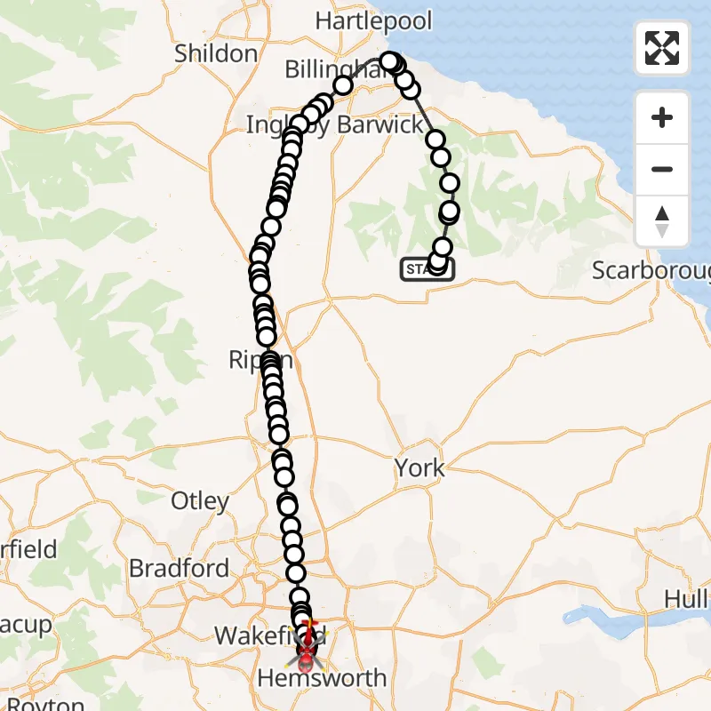 Air Ambulance Helicopter on its way from Helmsley | 7 June 2026 17:00 ...