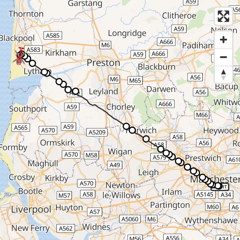 Air Ambulance Helicopter on its way from Ardwick | 7 June 2026 18:24 ...