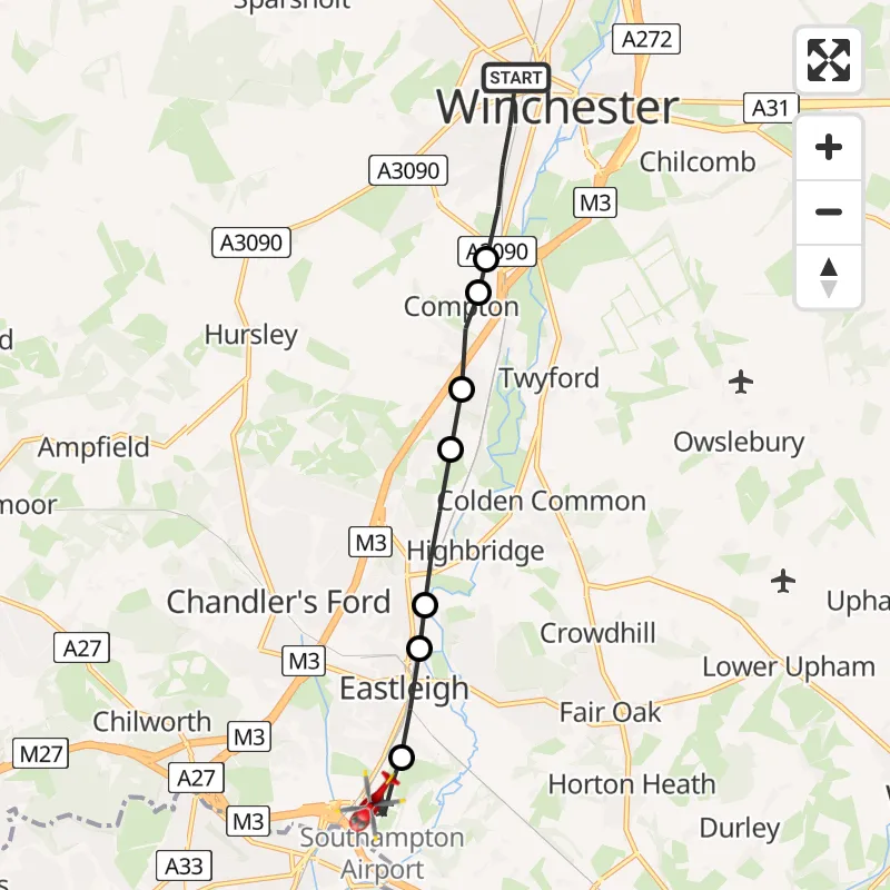 Air Ambulance Helicopter on its way from Winchester | 7 June 2026 19:20 ...
