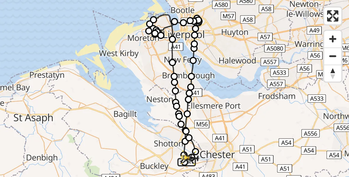 Police Helicopter on its way from Hawarden Airport | 7 June 2026 19:26 ...