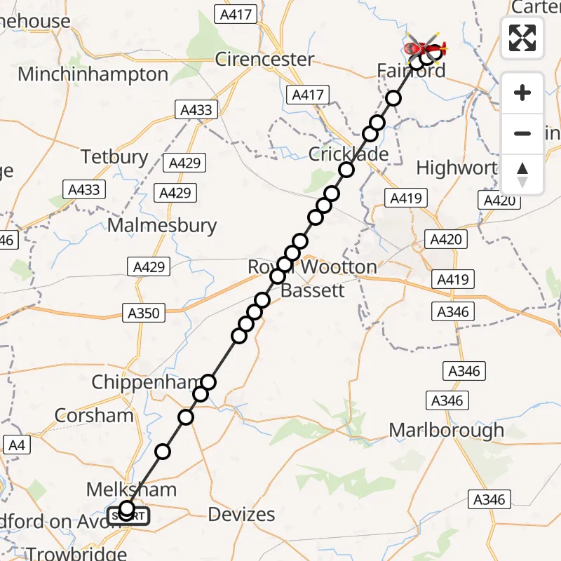 Air Ambulance Helicopter on its way from Wiltshire Air Ambulance | 7 ...