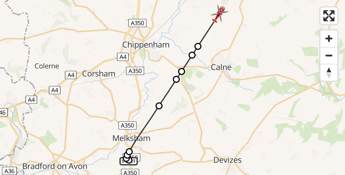 Air Ambulance Helicopter on its way from Wiltshire Air Ambulance | 7 ...