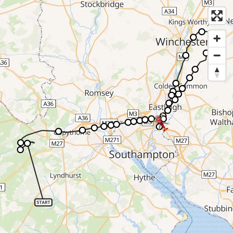 Air Ambulance Helicopter on its way from Brockenhurst | 7 June 2026 22: ...