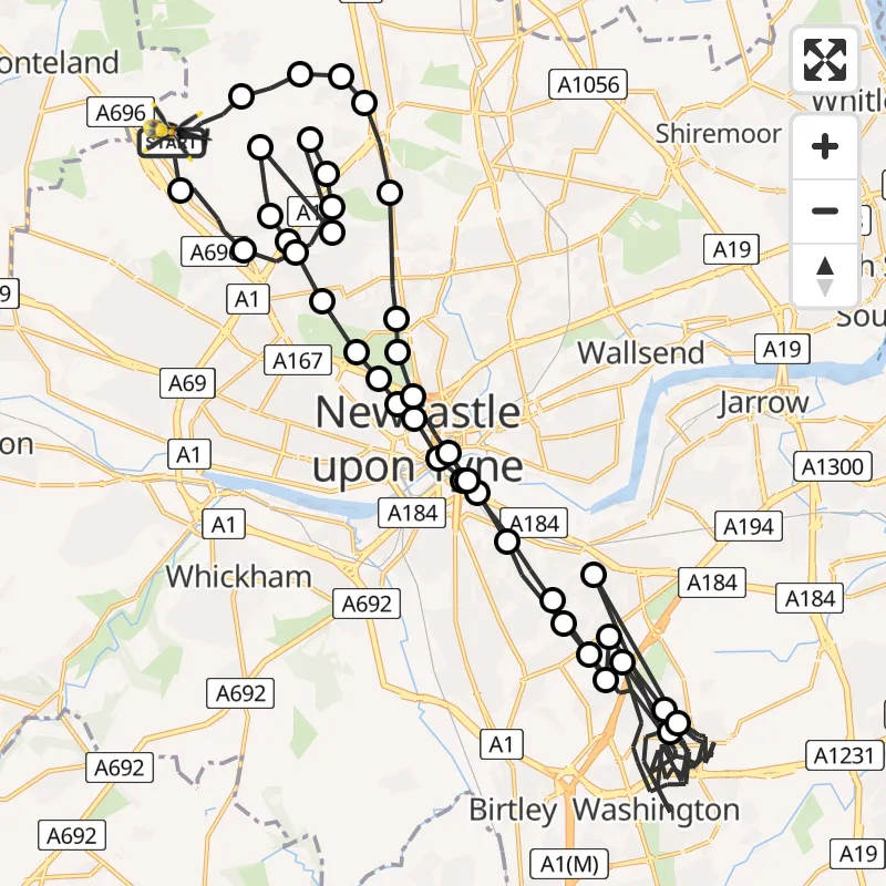 Police Helicopter on its way from Newcastle International Airport | 8 ...