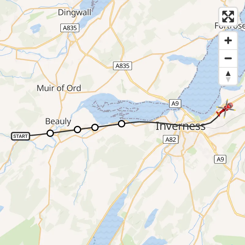 Air Ambulance Helicopter on its way from Kilmorack | 8 June 2026 18:46 ...