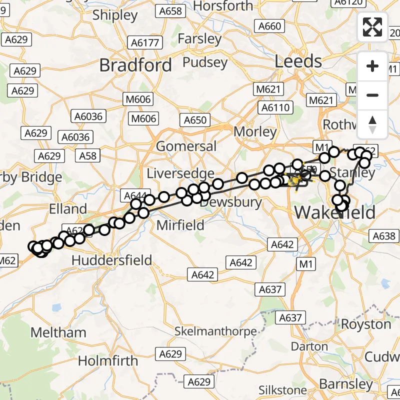 Police Helicopter on its way from East Ardsley | 9 June 2026 13:38 ...