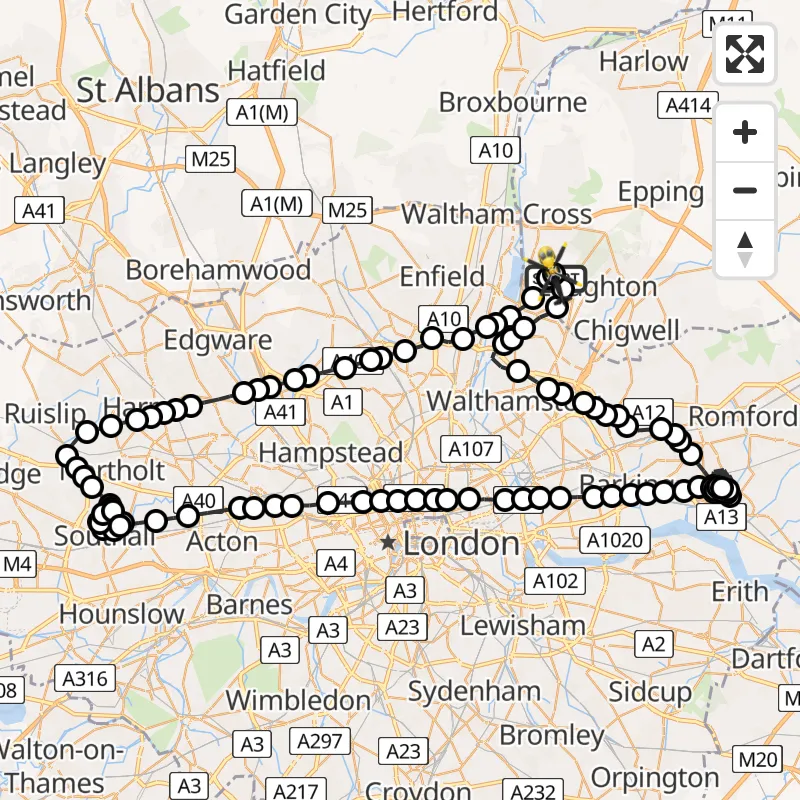 Police Helicopter to Sewardstonebury, Bury Road | 11 June 2026 0:58 ...
