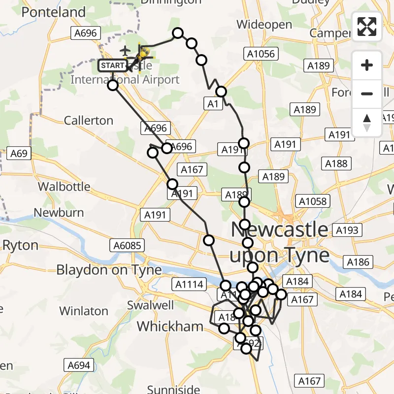 Police Helicopter to Newcastle International Airport | 11 June 2026 1: ...