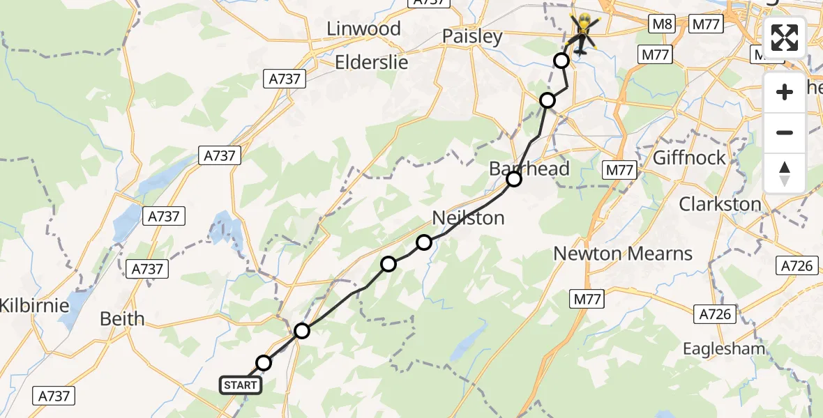 Police Helicopter on its way from Burnhouse | 14 June 2026 14:00 ...