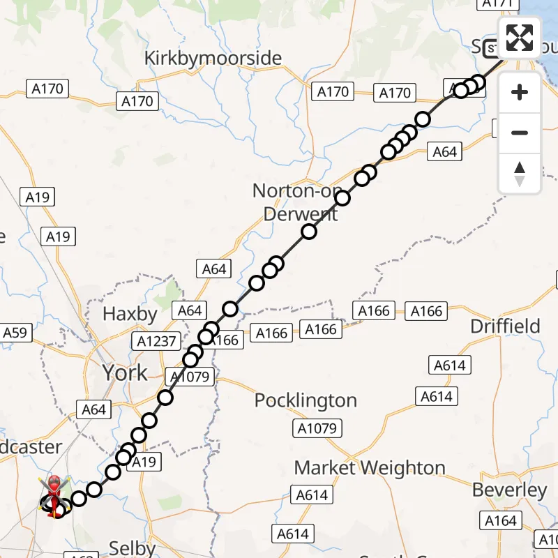 Air Ambulance Helicopter on its way from Scarborough | 15 June 2026 15: ...