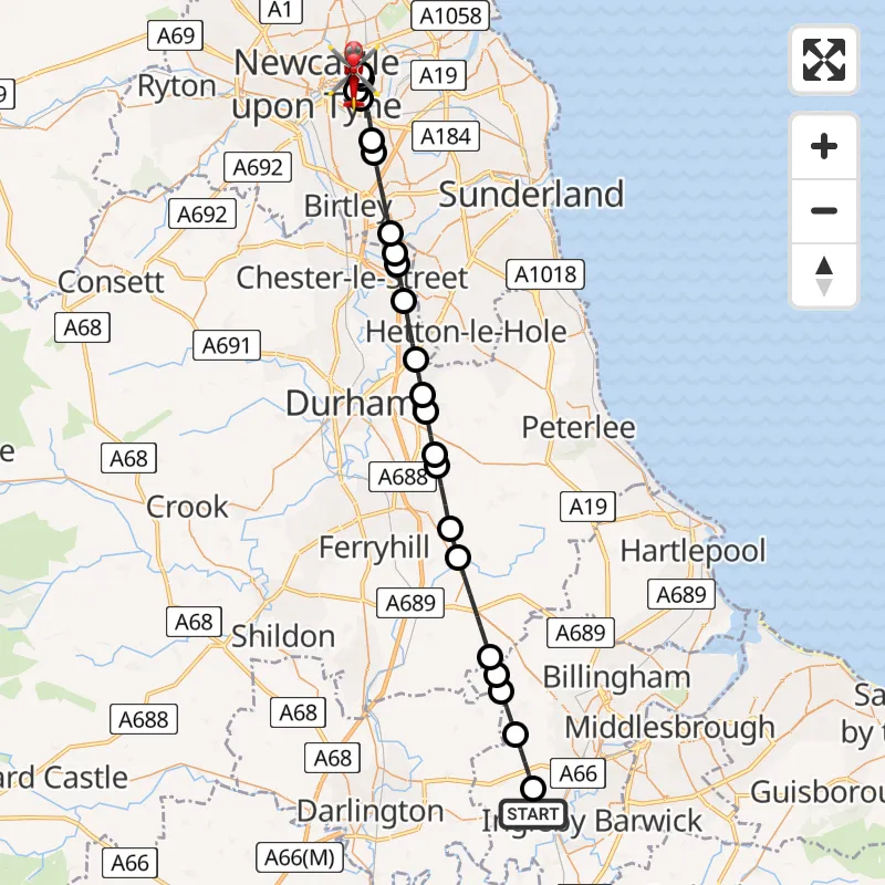Air Ambulance Helicopter to Byker, Fossway | 16 June 2026 19:34 ...