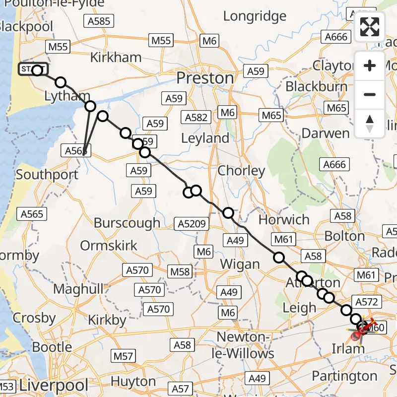 Air Ambulance Helicopter to Manchester Barton Aerodrome | 19 June 2026 ...