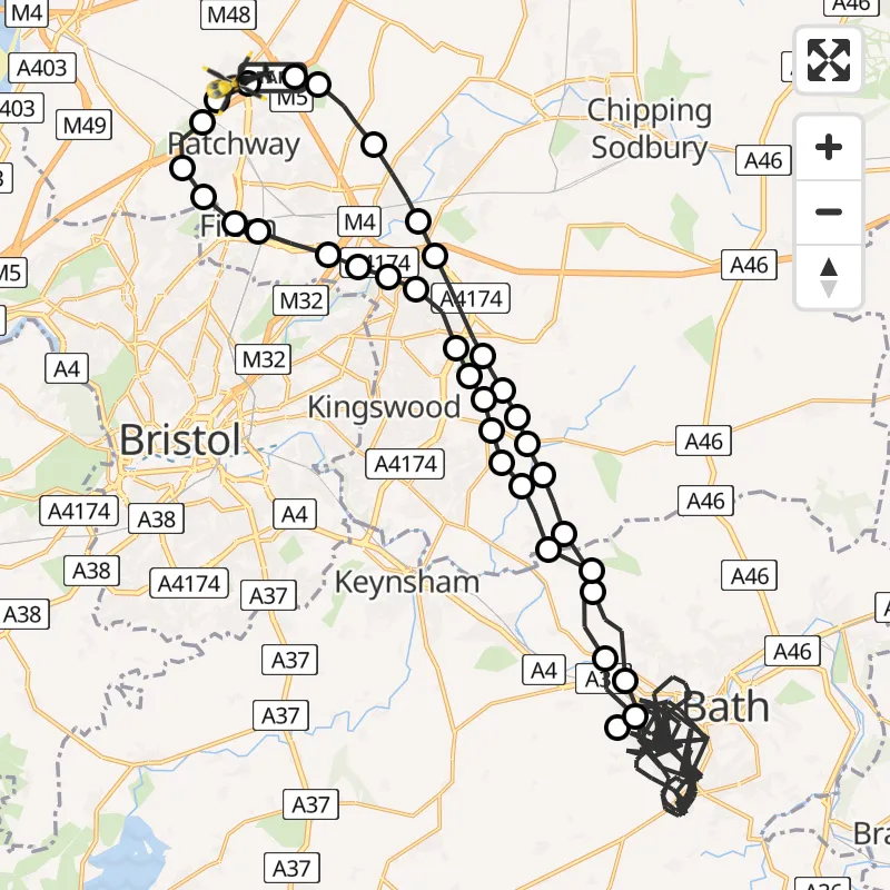 Police Helicopter on its way from Almondsbury Helicopter Base | 21 June ...