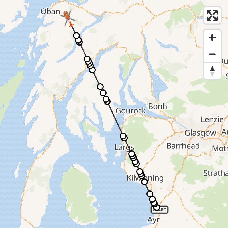 Coastguard Helicopter on its way from Glasgow Prestwick Airport | 21 ...